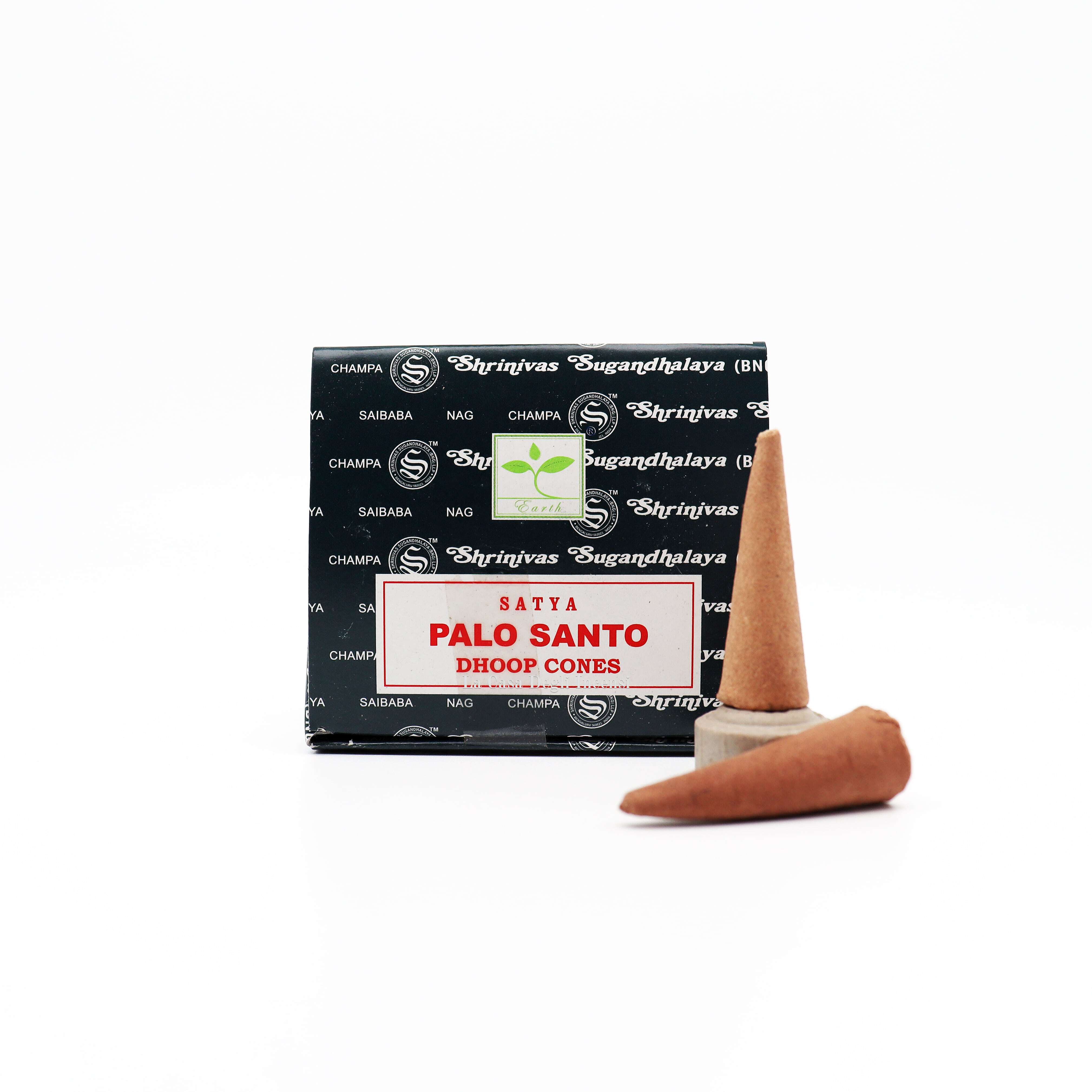 Palo Santo - Incense cones - Satya Sai Baba - 12pcs – La Casa Degli Incensi