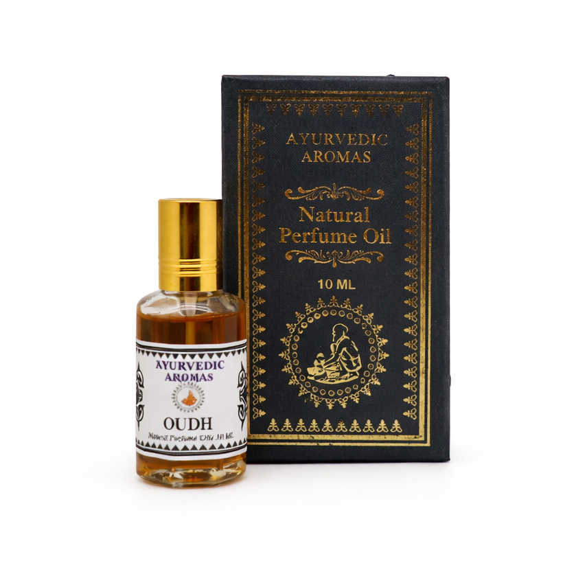 Roll-On Ayurvedic Oudh Perfume with Essential Oils – La Casa Degli Incensi